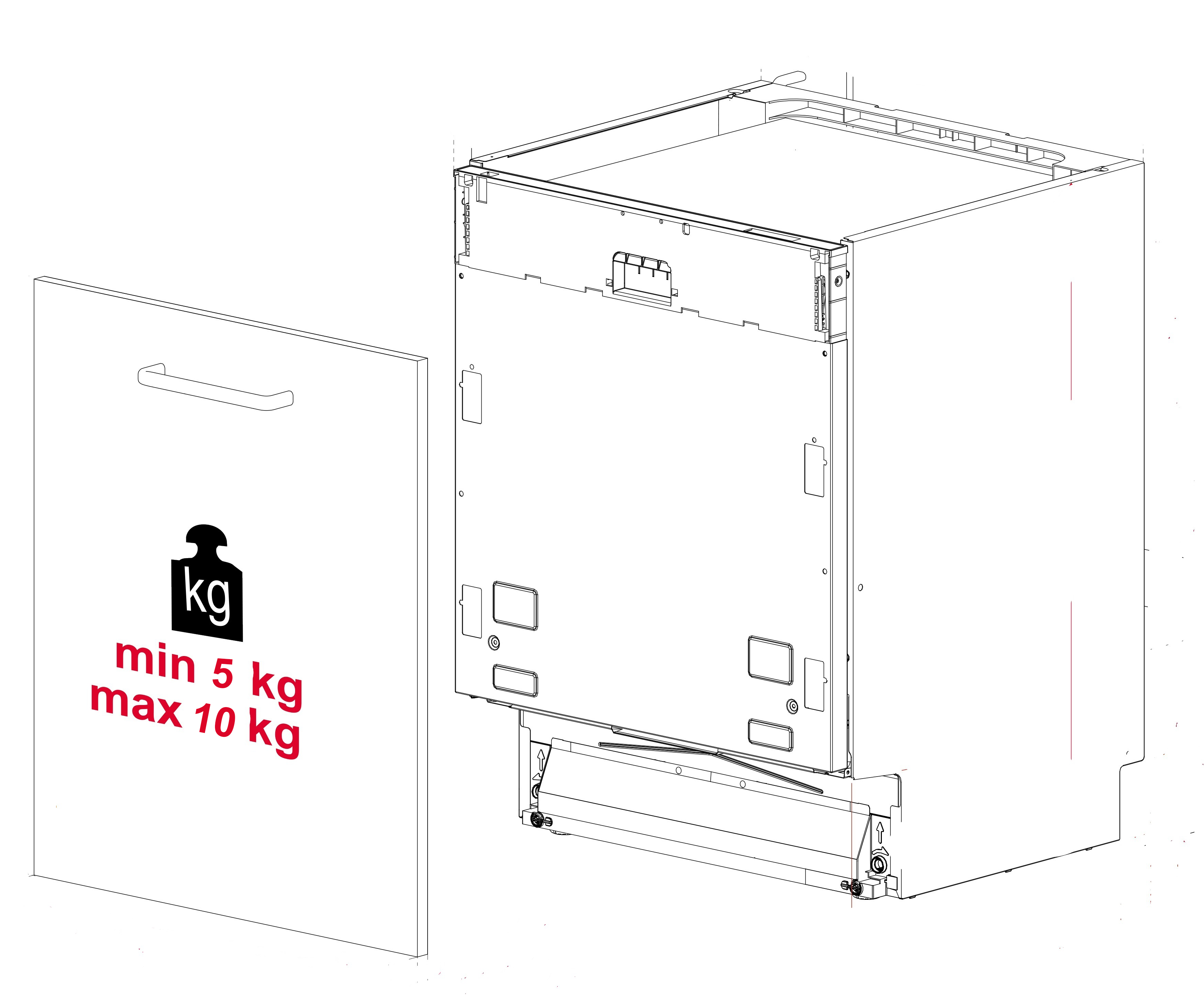 Посудомийна машина Interline DWI 945 DSO WA Sliding Door - техніка для ...